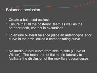 Setting posterior teeth .complete denture | PPT
