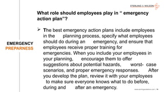Emergency Response Plan, Fire, First Aid.pptx