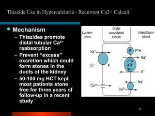 9.5. Pharmacology of Thiazides Diuretics -dec2015.ppt