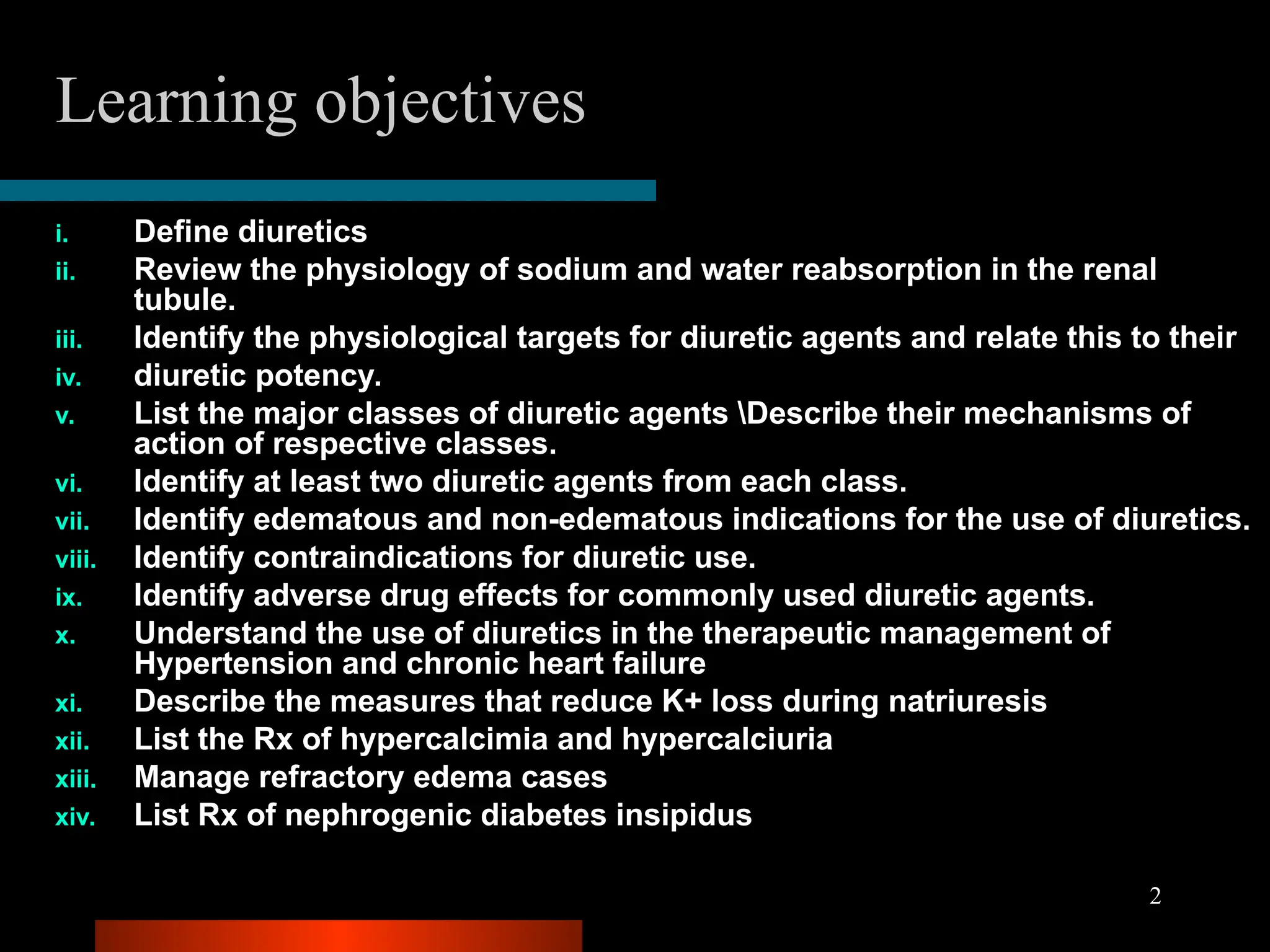 9.6. Pharmacology of Loop Diuretics -dec2015.ppt