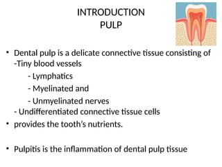 9.PULP & PERIAPICAL DISEASES.ppt -a presentationtx | PPTX
