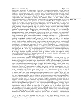 The Influence of Renaissance Art on Modern Medical Science (www.kiu.ac ...