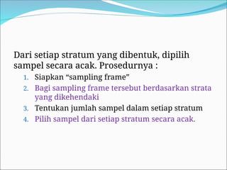 TEKNIK SAMPLING untuk penelitian ilmiah. | PPT