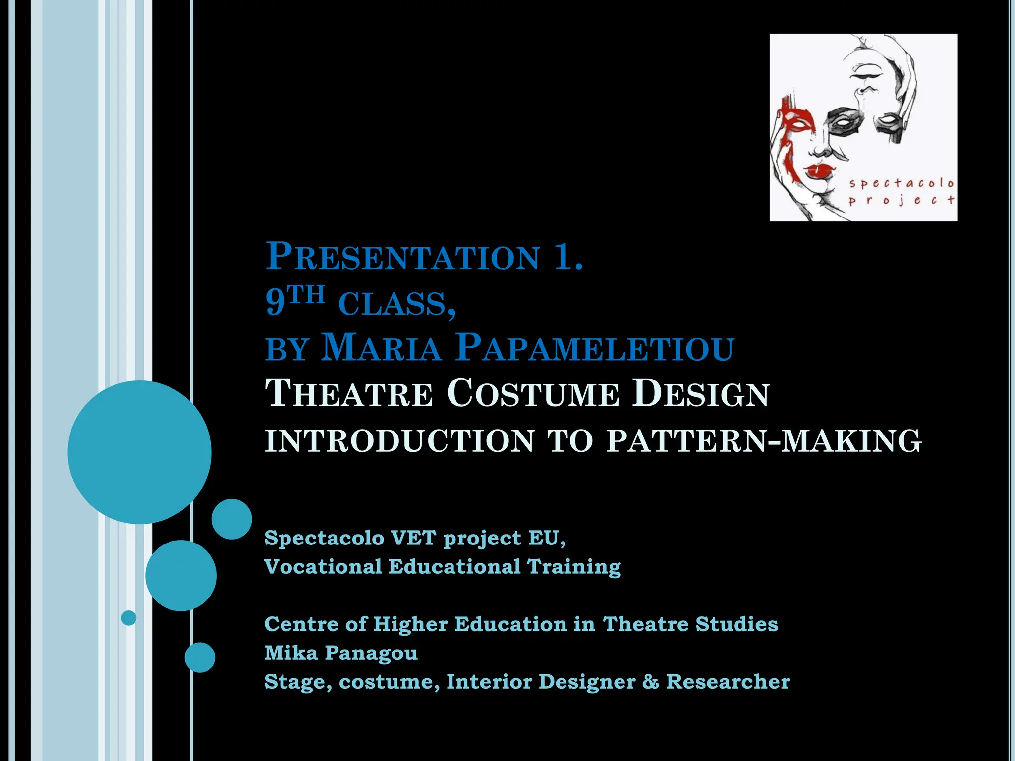 Theatre-Costume-Design_INTRO_PATTERN_MAKING | PPT