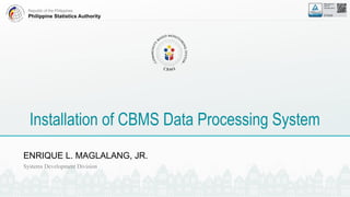 9. Data PS Installation Guide CBMS PSA.pptx
