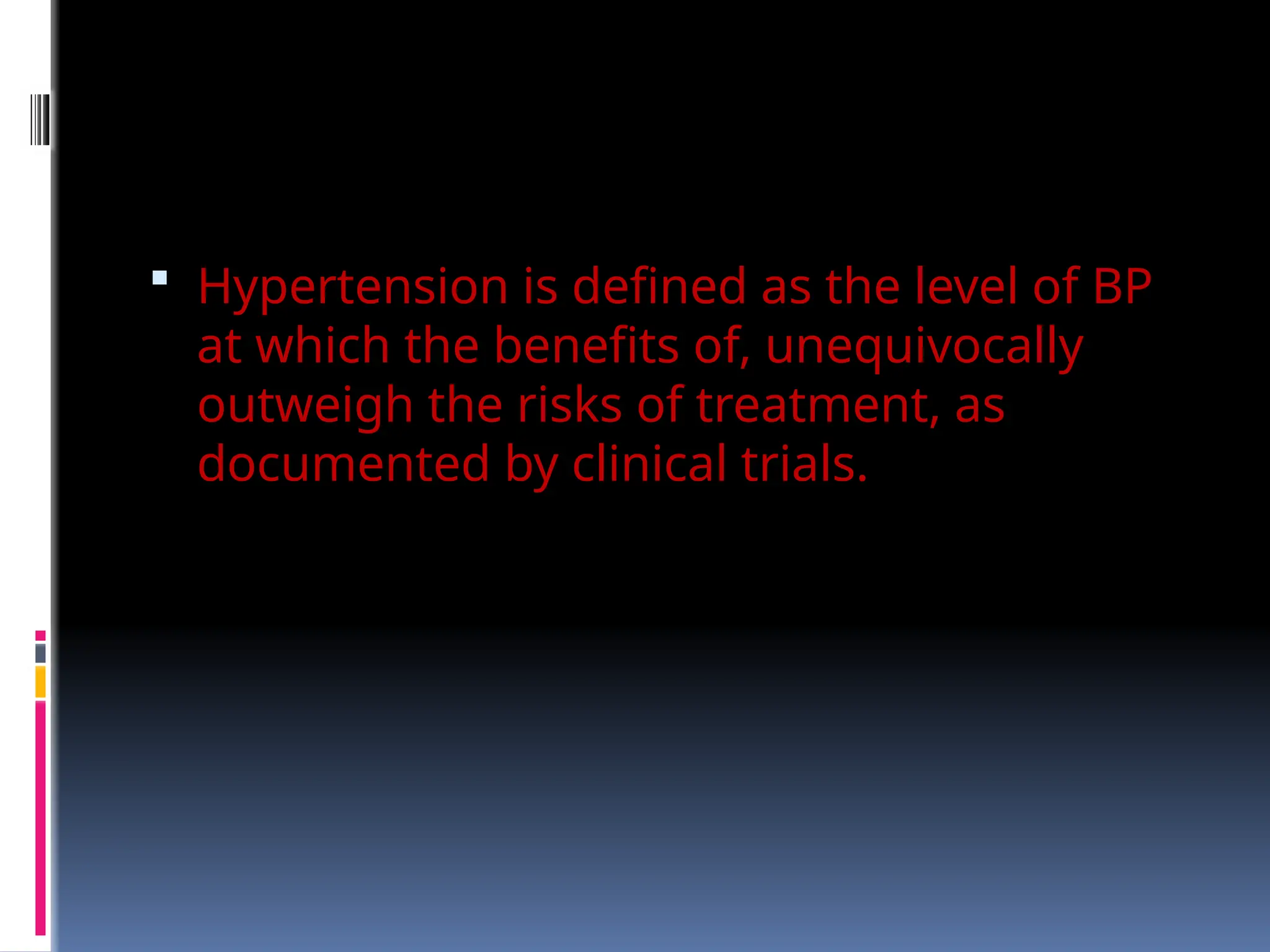 Hypertension etiology, clinical features and management | PPT