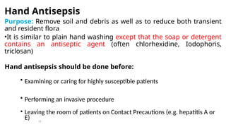 9.1. Hand Hygiene practice for health professional | PPT