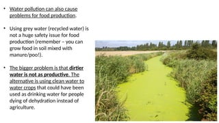 9. The impact of water scarcity and pollution on food production (1).pptx
