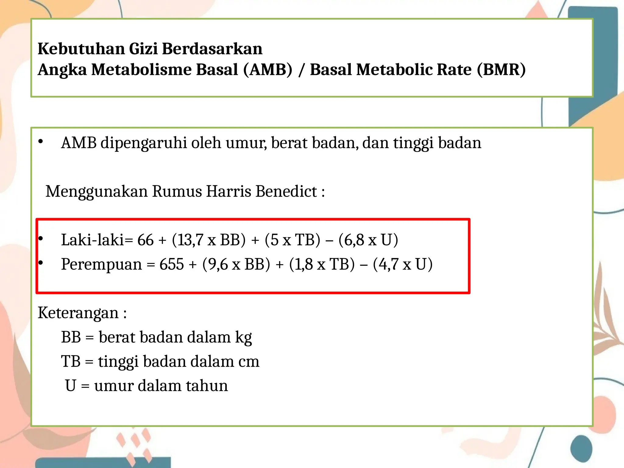 9. Kebutuhan dan Kecukupan Gizi sarjana.pptx