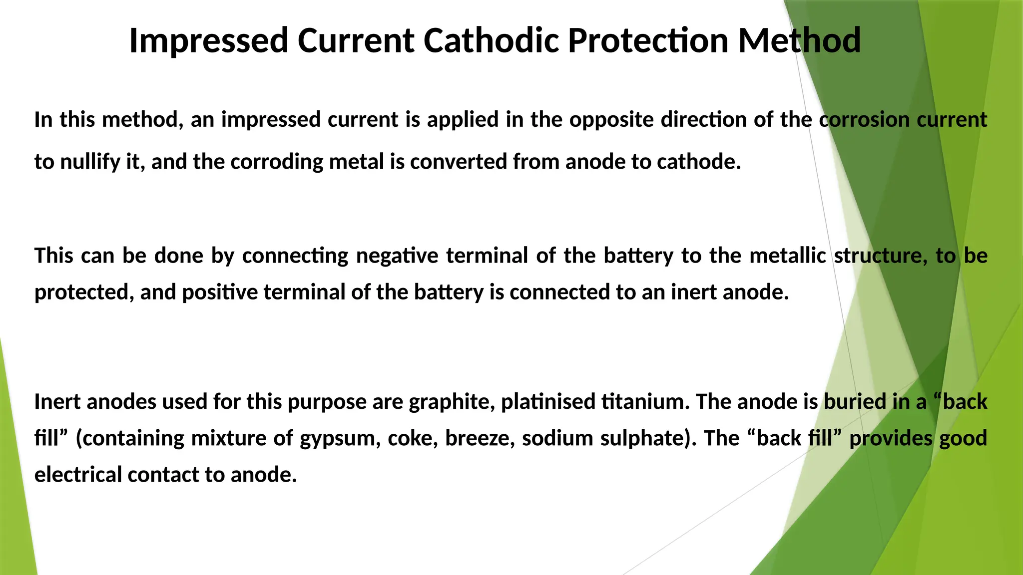 9. Cathodic Protection chemistry power point presentation | PPTX