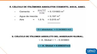 9.2.-DISEÑO DE MEZCLAS DE CONCRETO METODO DE WALKER.pptx