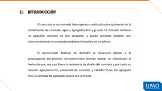 9.2.-DISEÑO DE MEZCLAS DE CONCRETO METODO DE WALKER.pptx