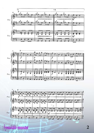 9. DUET C.pdf dan partitur lagu piano untuk lomba | PDF