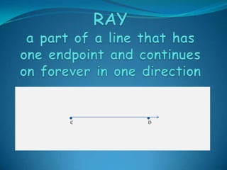 9 2 line segments, rays, and angles 2 | PPTX