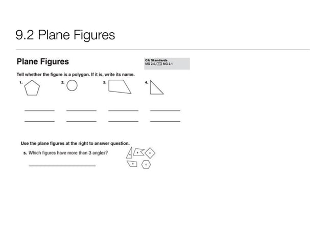 9.2 plane figures | PDF
