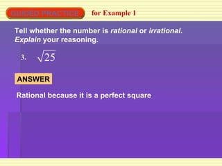 9.2 rational and irrational numbers day 1 | PPT