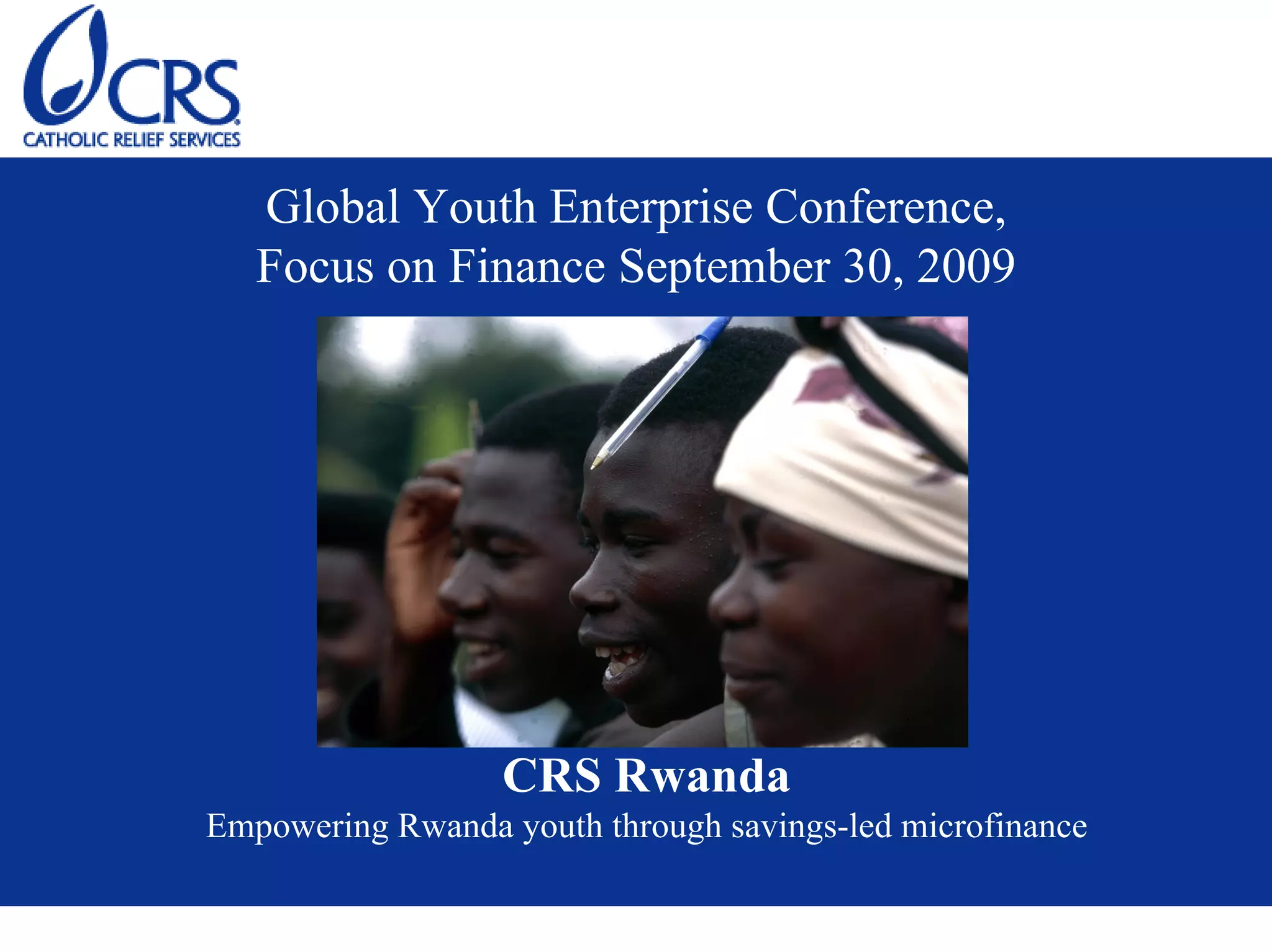 9.30.09 Catholic Relief Services Rwanda Presentation | PDF