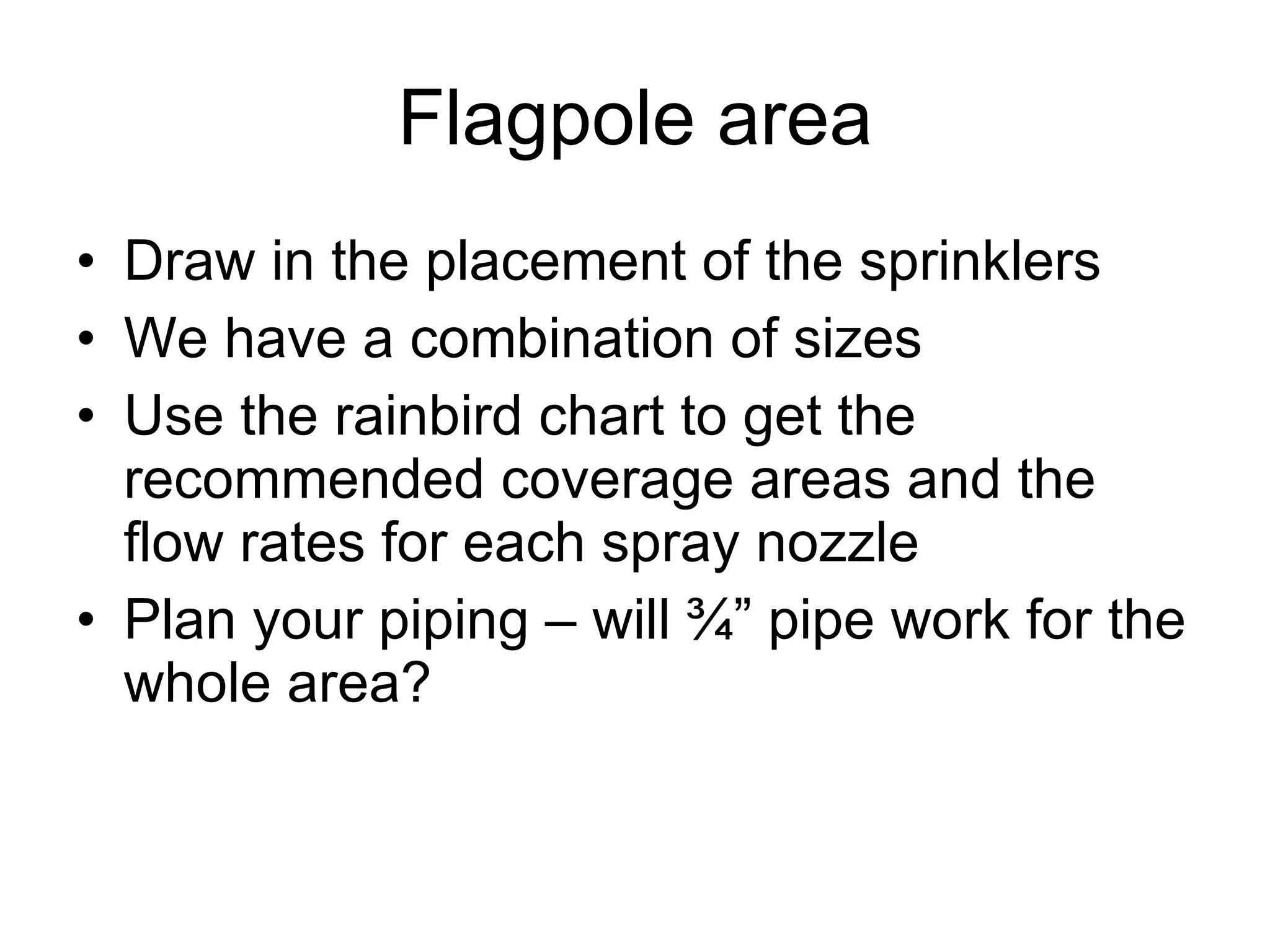 9 30 Irrigation System Planning | PPT