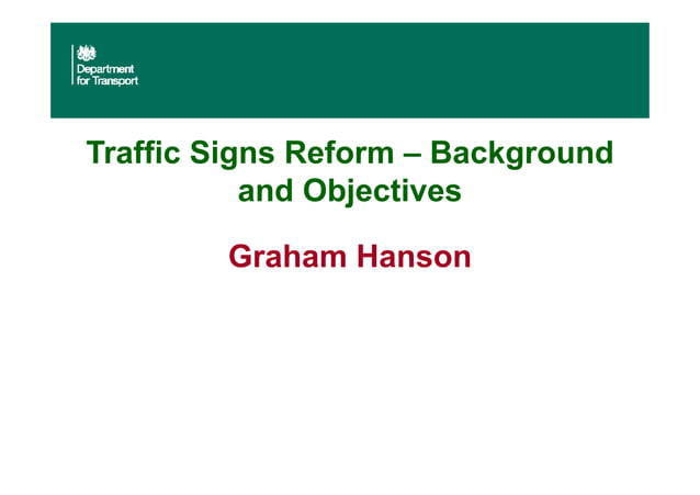 TSRGD Roadshow 9 35am and 9-45am graham hanson [compatibility mode ...