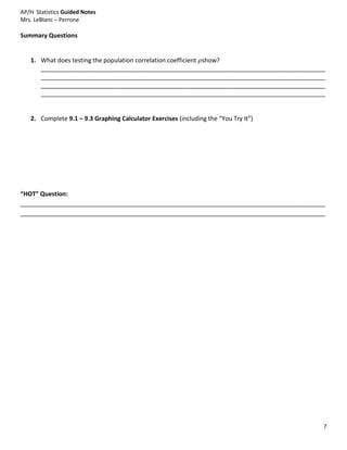 9.1 9.2 9.3 using the graph calc | PDF