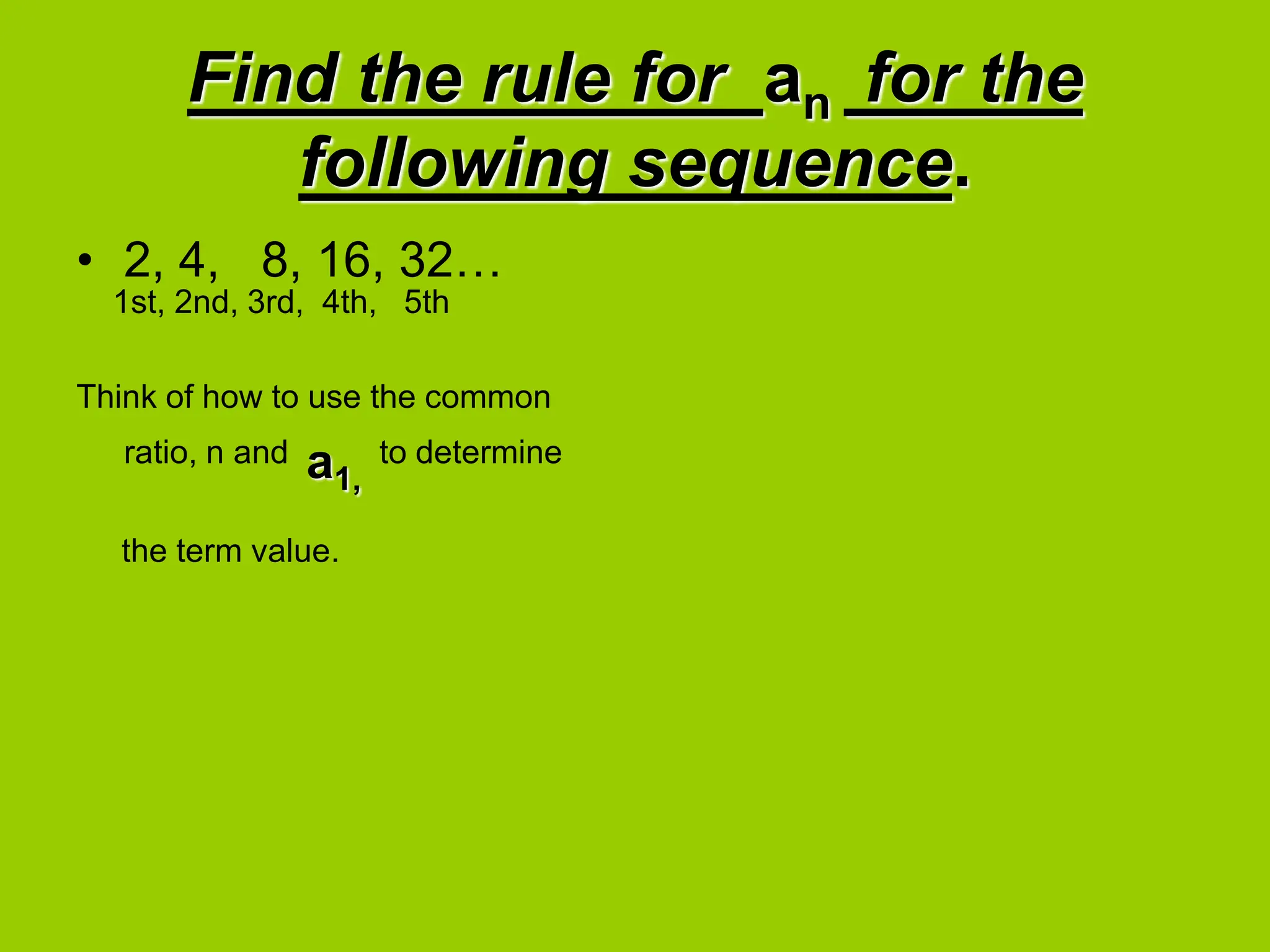 Definition and Examples of Geometric Sequence and Series ppt | PPT