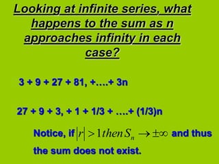 Definition and Examples of Geometric Sequence and Series ppt | PPT