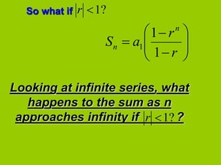Definition and Examples of Geometric Sequence and Series ppt | PPT