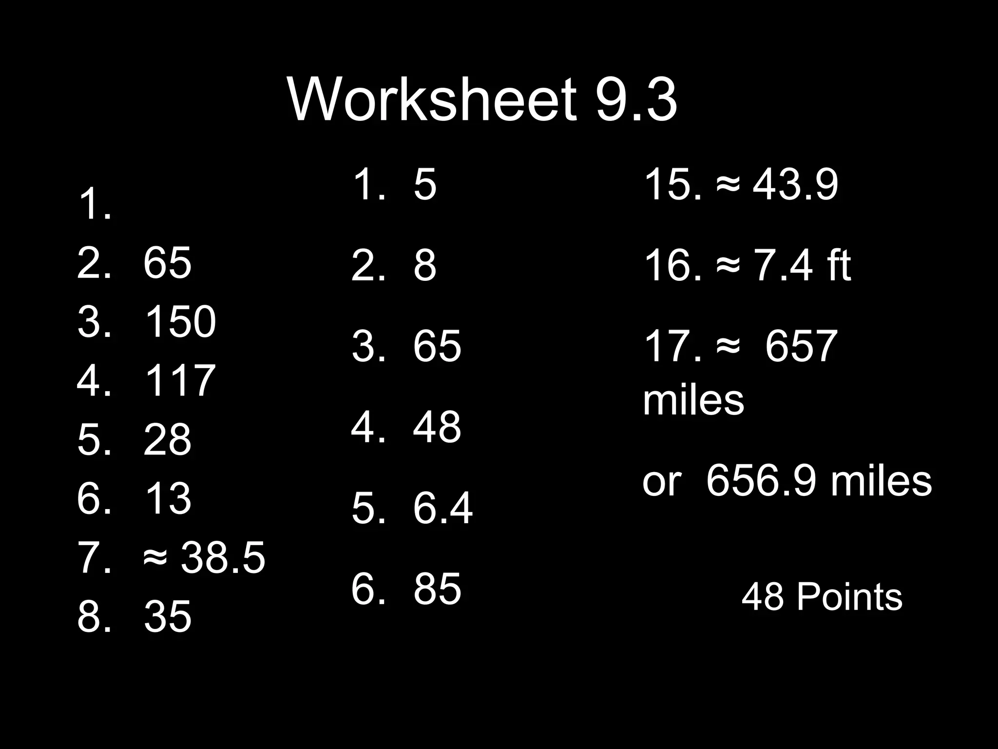 9.3 pythagorean theorem day 3 | PPT