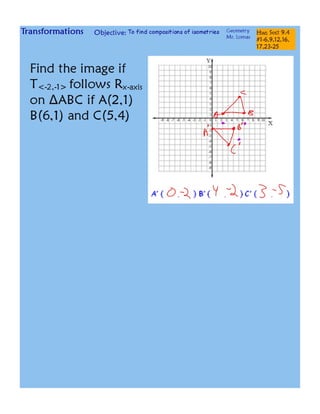 9 4 compositions of isometries | PDF