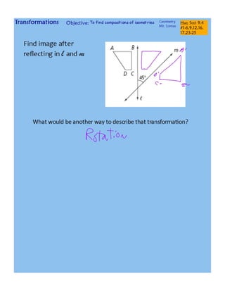 9 4 compositions of isometries | PDF