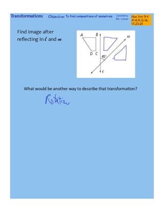 9 4 compositions of isometries | PDF
