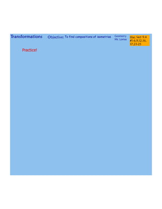 9 4 compositions of isometries | PDF