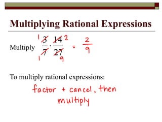9.4 Simplifying Rational Expressions | PPT