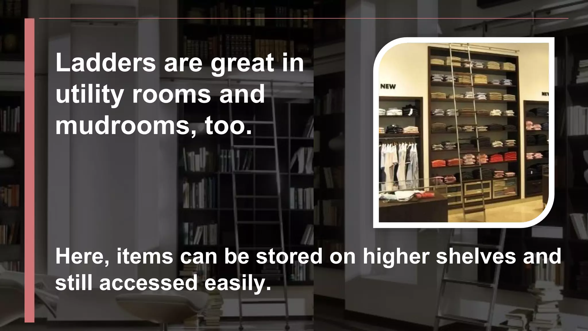 Modern Library Ladders | PPT