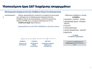 9 8-12-παρουσίαση-για-διυπουργικη-σδιτ-διαχαπορριμμάτων1 | PPT