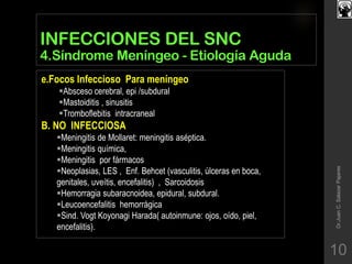 Infecciones del SNC Meningitis Bacteriana | PDF