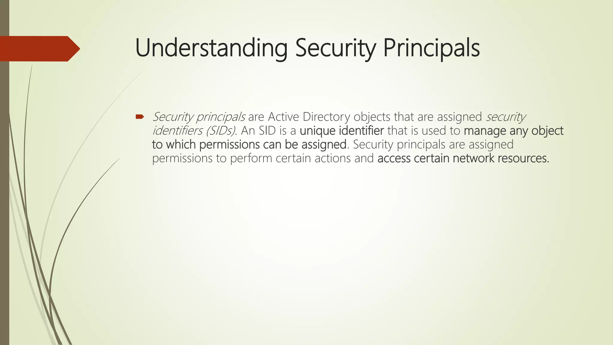 Administer Active Directory | PPT