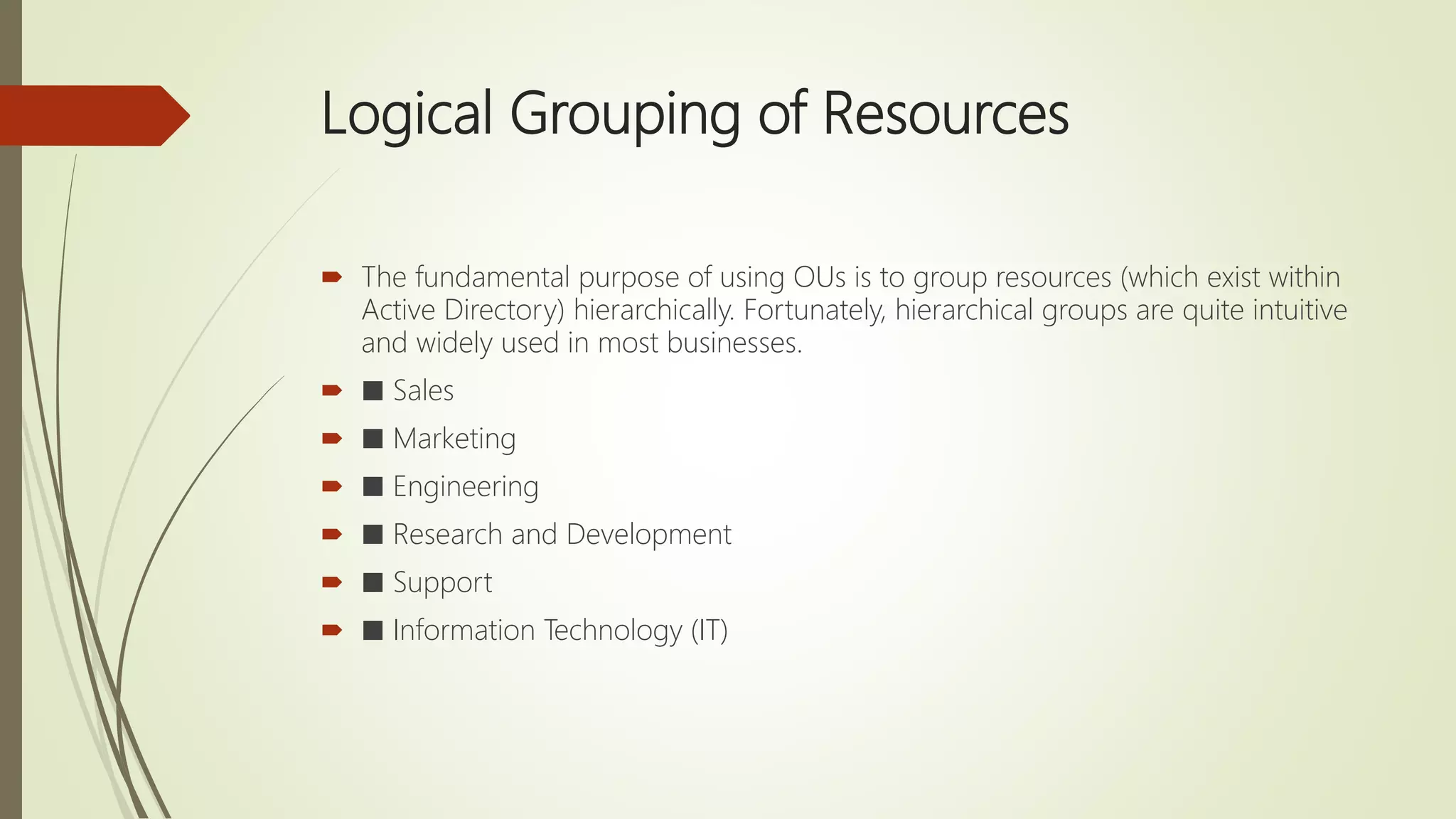 Administer Active Directory | PPT