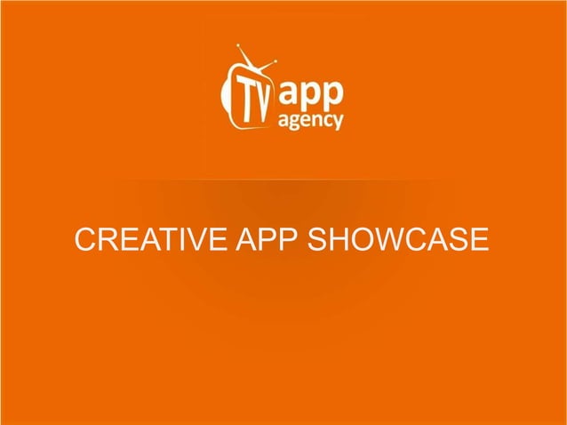 ANDY EARDLEY - TV APP AGENCY | PPTX