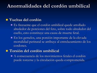 9. alteraciones de la placenta | PPT