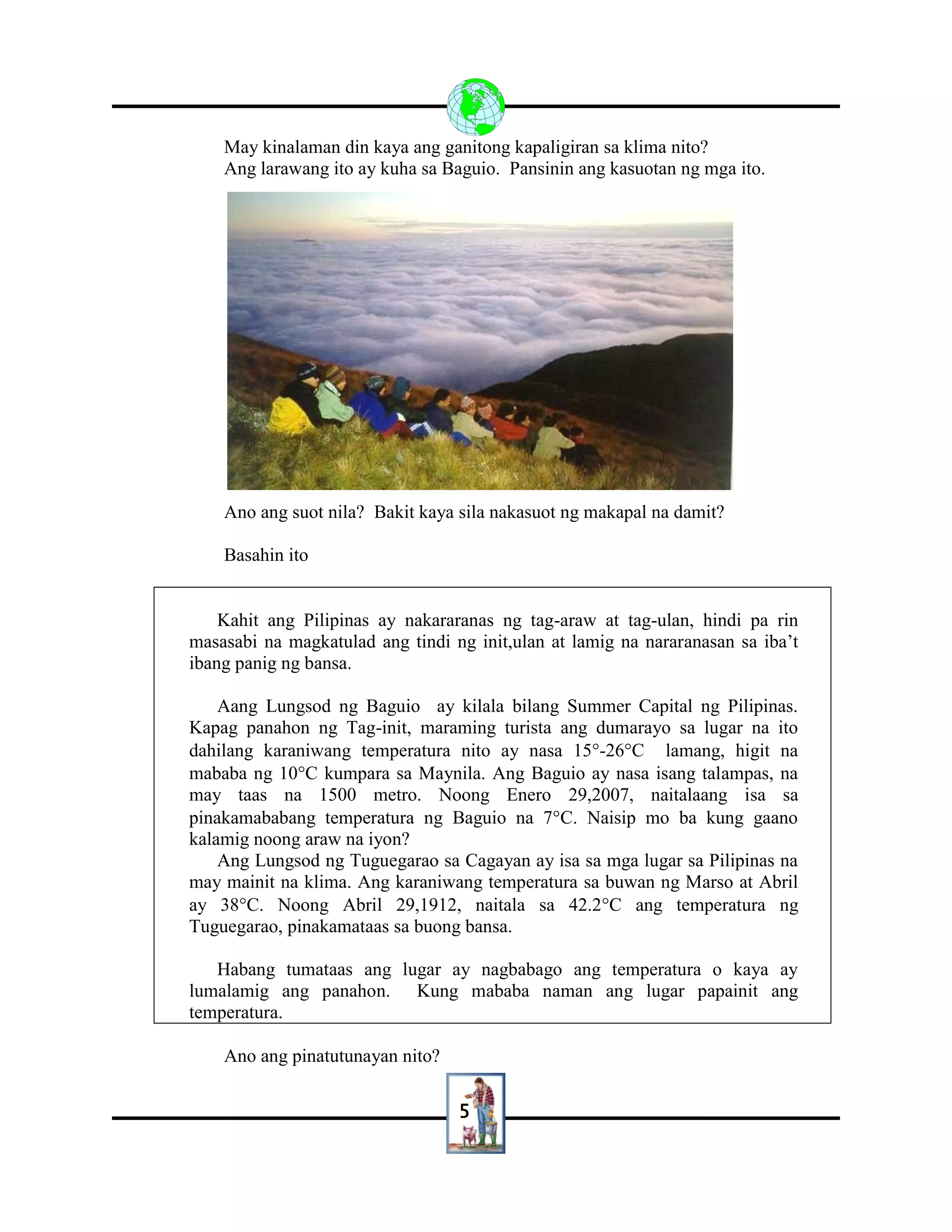 9 ang klima ng pilipinas | PDF