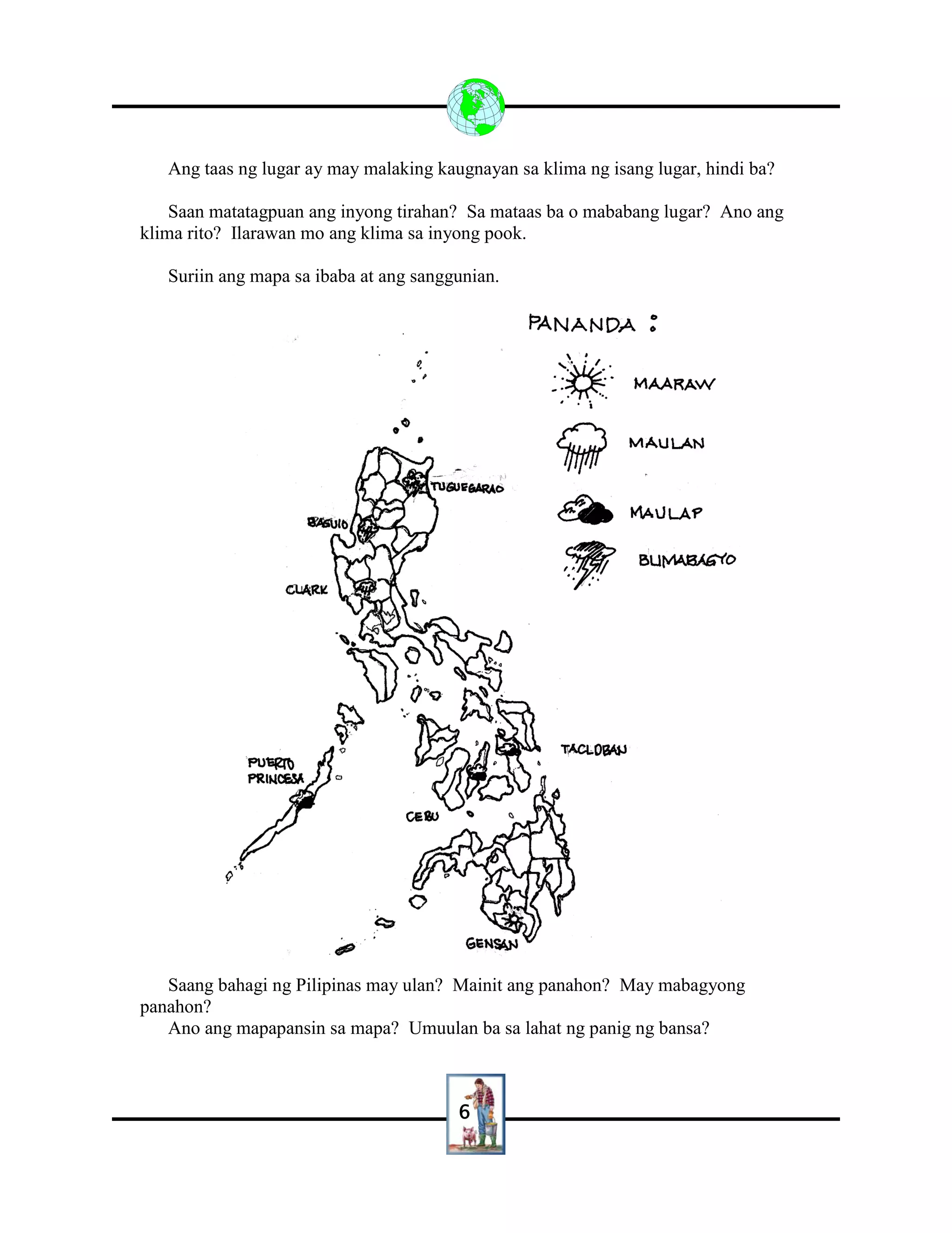 9 ang klima ng pilipinas | PDF
