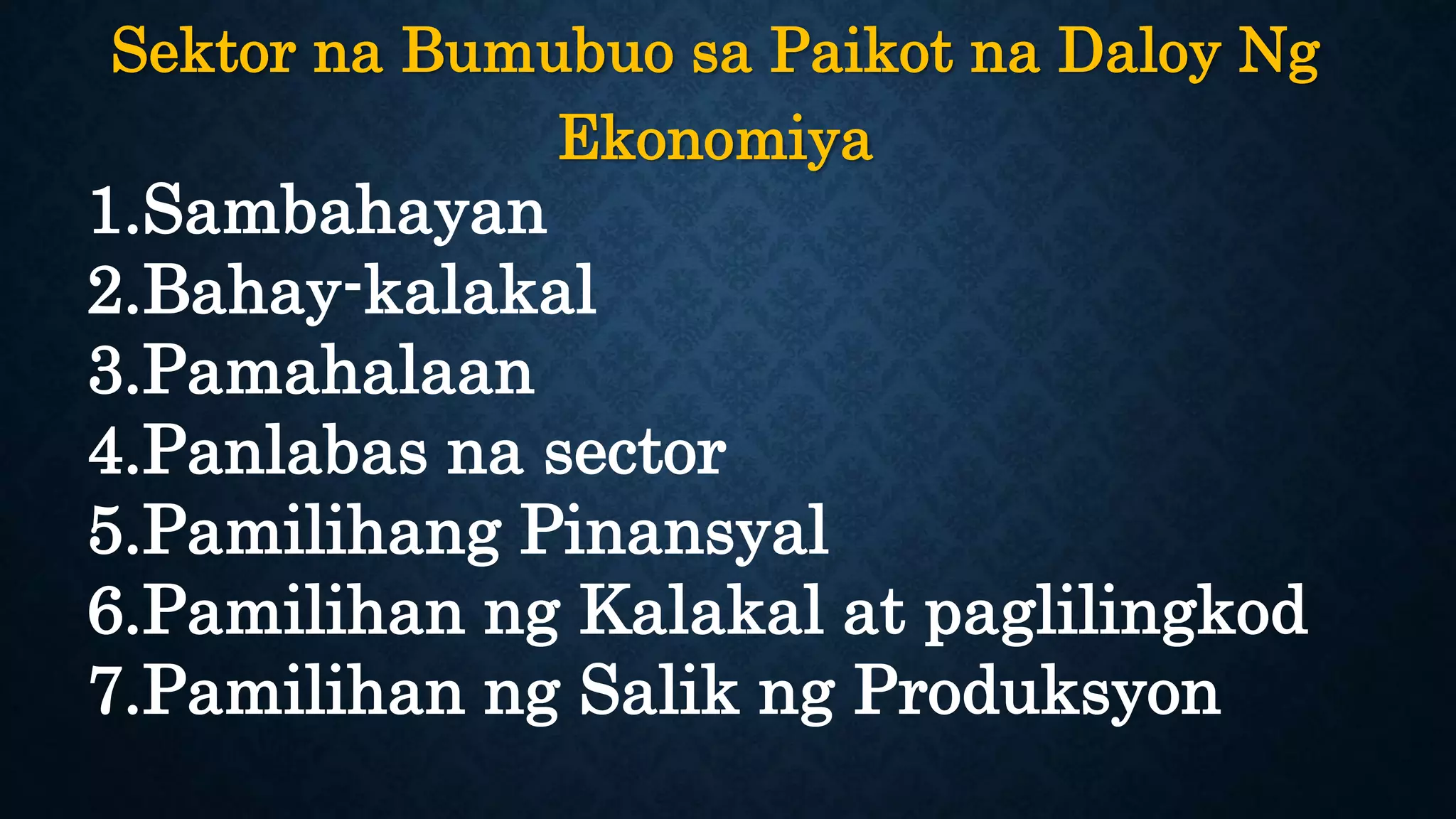 Paikot na daloy ng Ekonomiya.pptx
