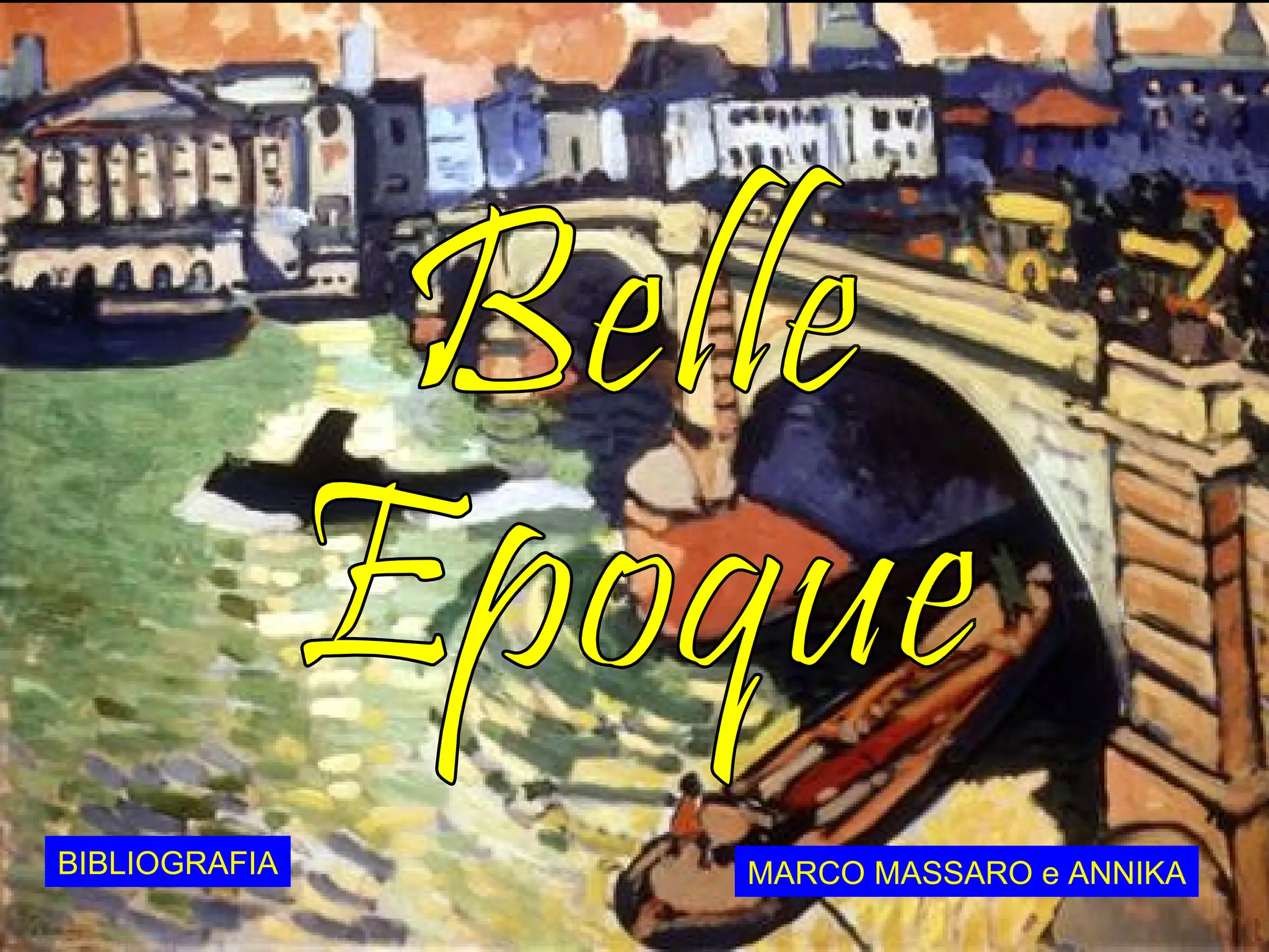 Belle Epoque | PPT
