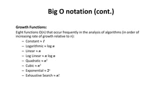 9 big o-notation | PPTX