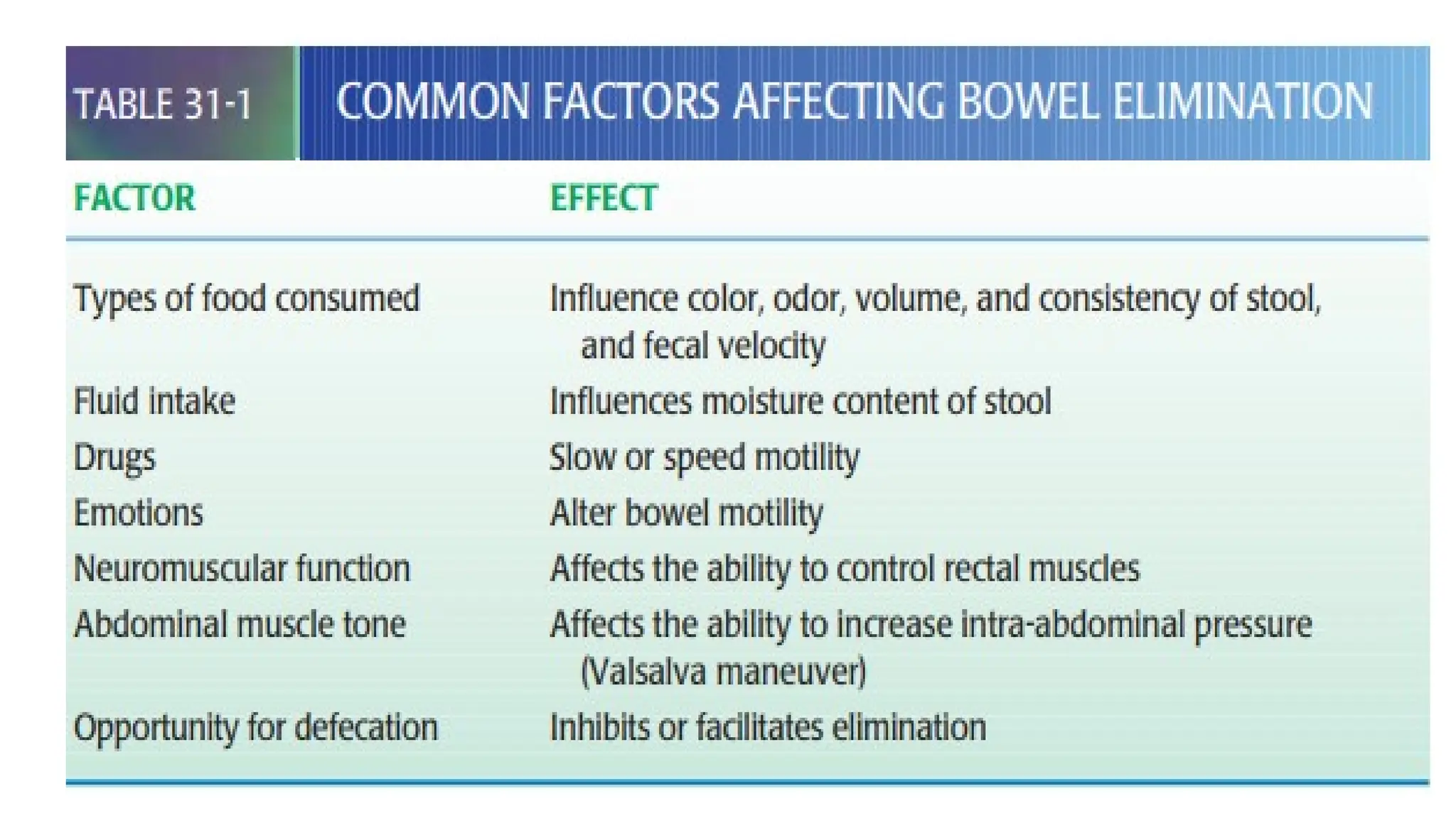 9- Bowel Elimination, anatomy and structure | PPT