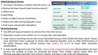 9- Bowel Elimination, anatomy and structure | PPT