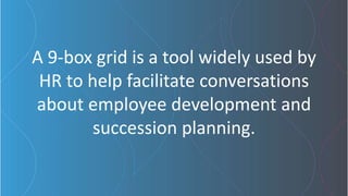 What is a 9-box grid and why might you find it helpful? | PPTX | Careers