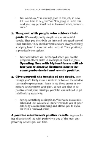 9 building-blocks-of-personal-empowerment | PDF