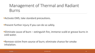 9 burn emergencies | PPT